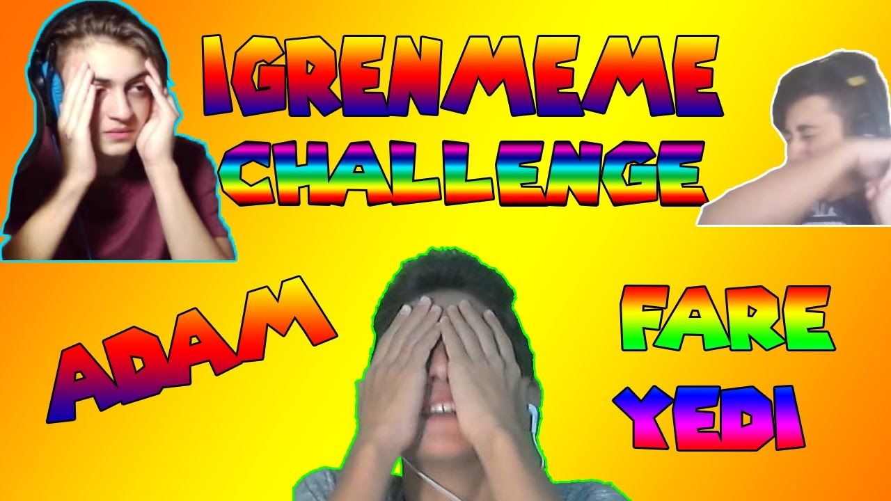 ADAM FARE YEDİ !!! (İğrenmeme Challenge ) #2 - YouTube