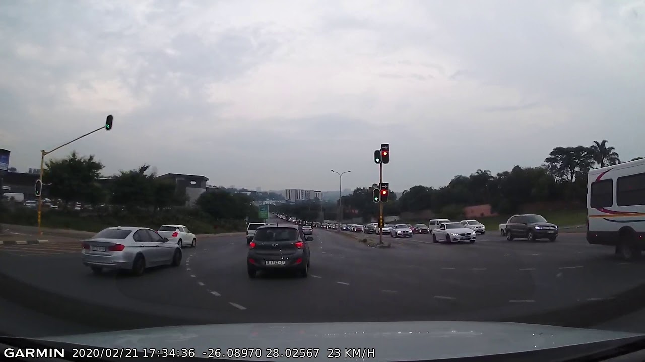 Mid Intersection Lane Change - YouTube