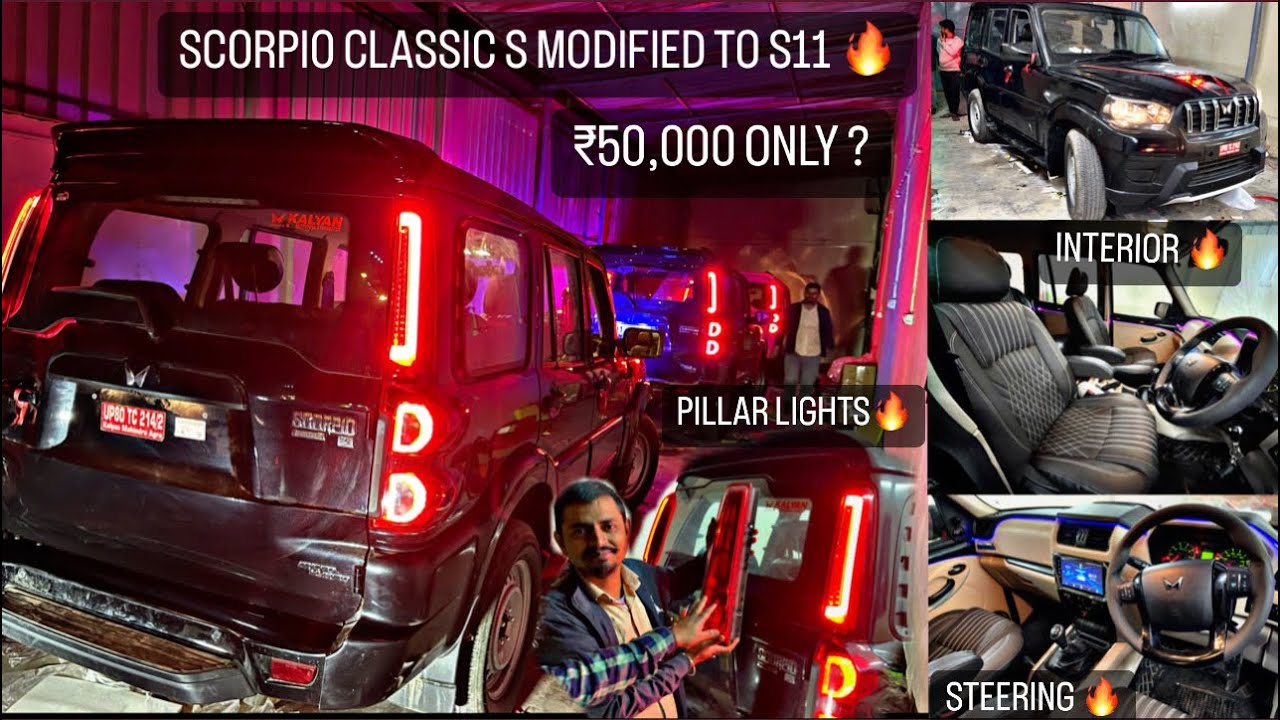 SCORPIO CLASSIC S MODIFIED SCORPIO CLASSIC S TO S11 BUDGET MODIFICATION ...