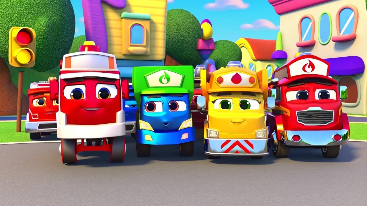 🚛🎶 Vroom, Vroom, Trucks! | Fun Truck Song 🎶🚛 - YouTube