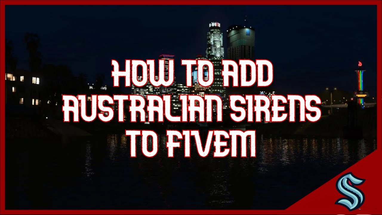 How Add Australian Sirens To FiveM! - YouTube