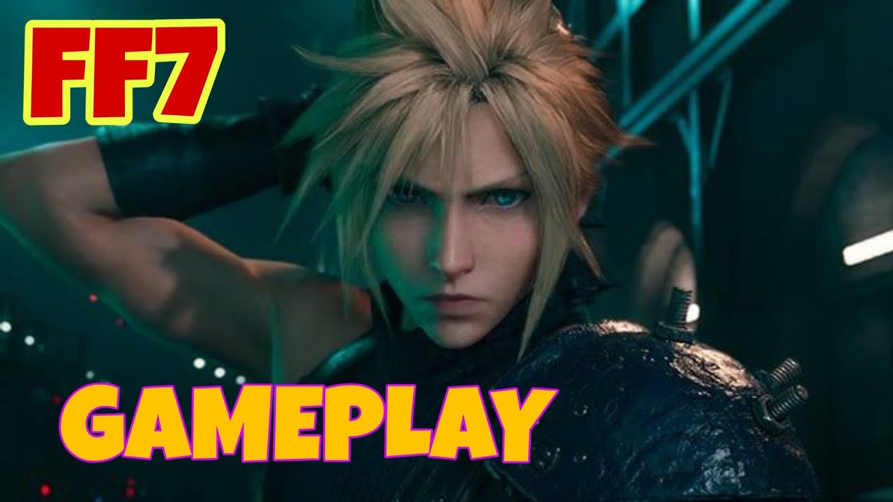 FF7 REMAKE DEMO FULL GAMEPLAY - AMAZING - mav the gamer plays - YouTube