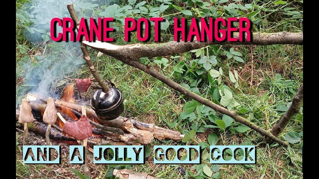 crane pot hanger - YouTube