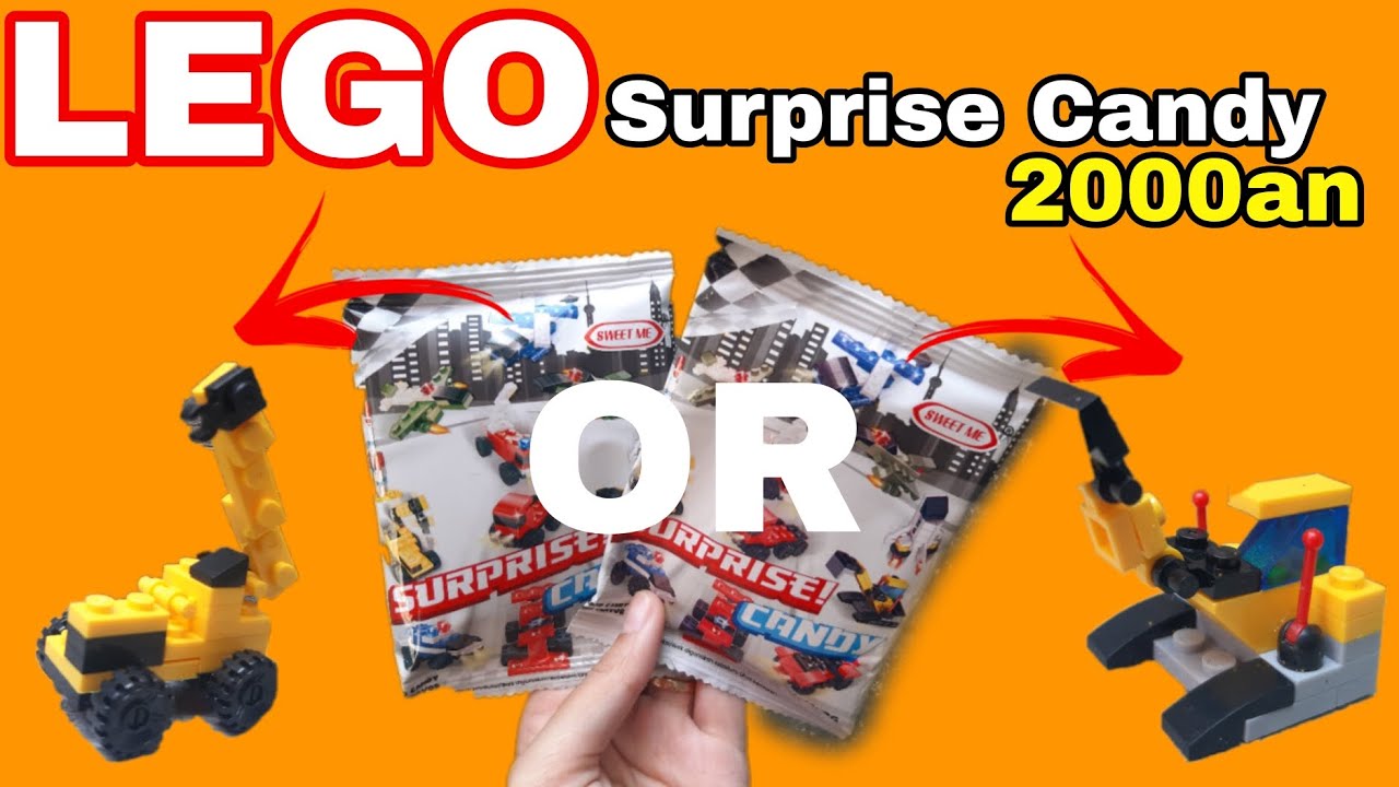 Merakit LEGO Surprise Candy 2000an, Edisi Excavator MEGAH - YouTube