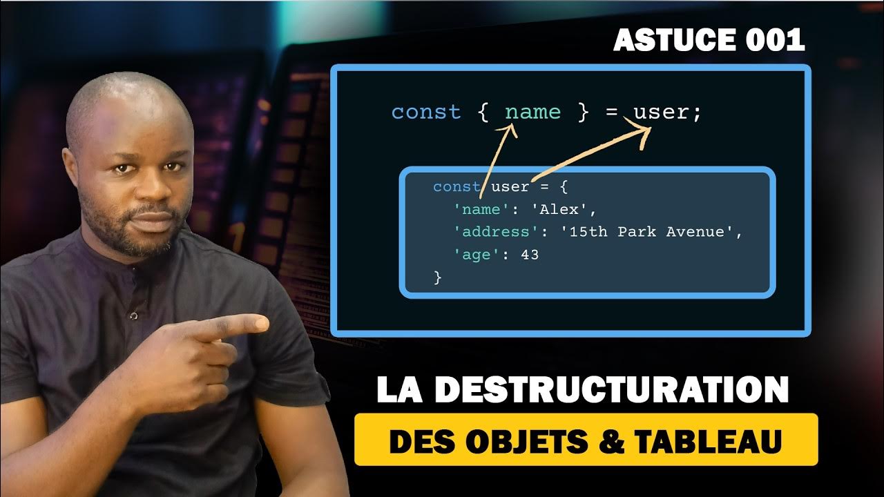 Simplifiez votre Code JavaScript avec la Déstructuration - Astuce Quotidienne 001 - YouTube