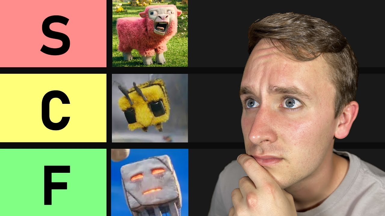 I Ranked Every Minecraft Movie Mob - YouTube
