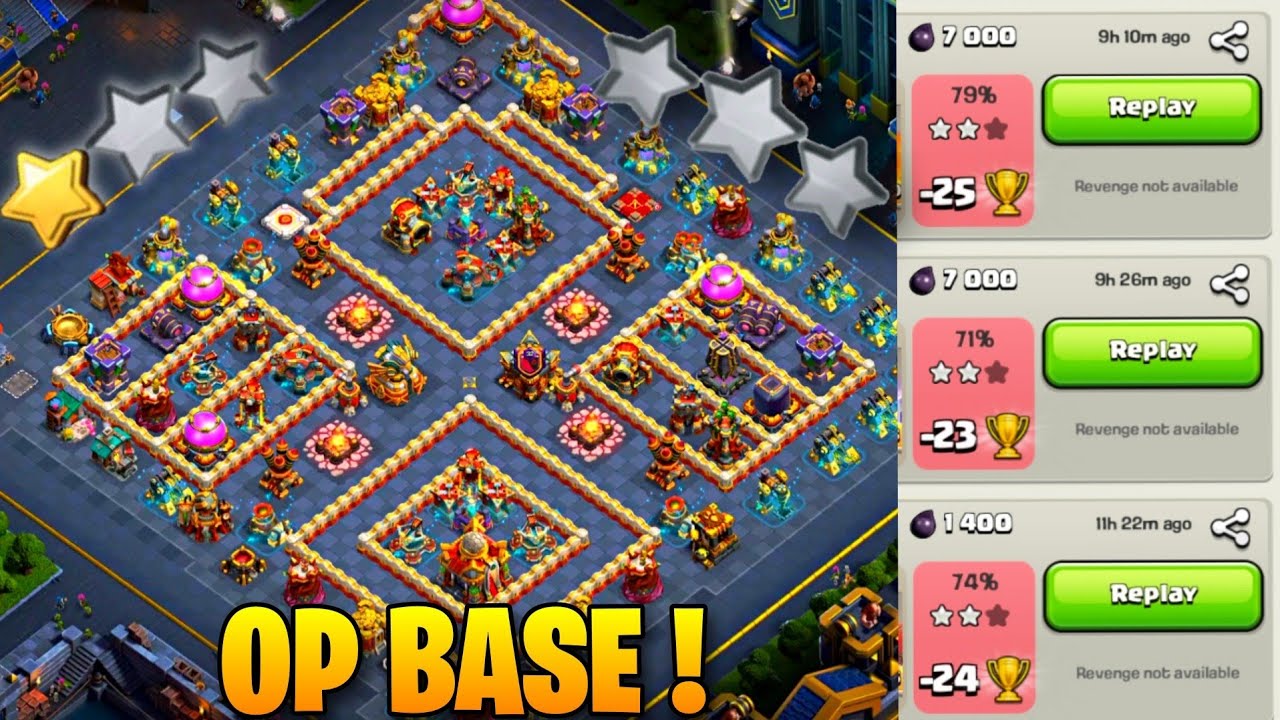 OP NEW TH16 NEW TOWNHALL-16 ANTI ROOT RIDER ANTI 3 STAR BASE LINK ...