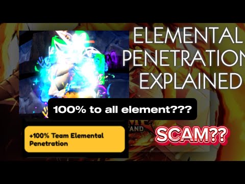 Anime Last Stand elemental penetration EXPLAINED! - YouTube