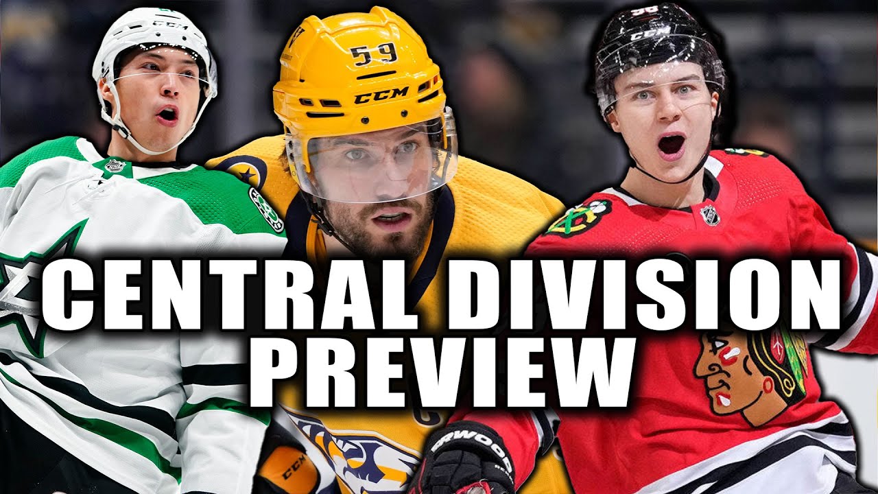 NHL Central Division Preview & Predictions 2024-2025 - YouTube