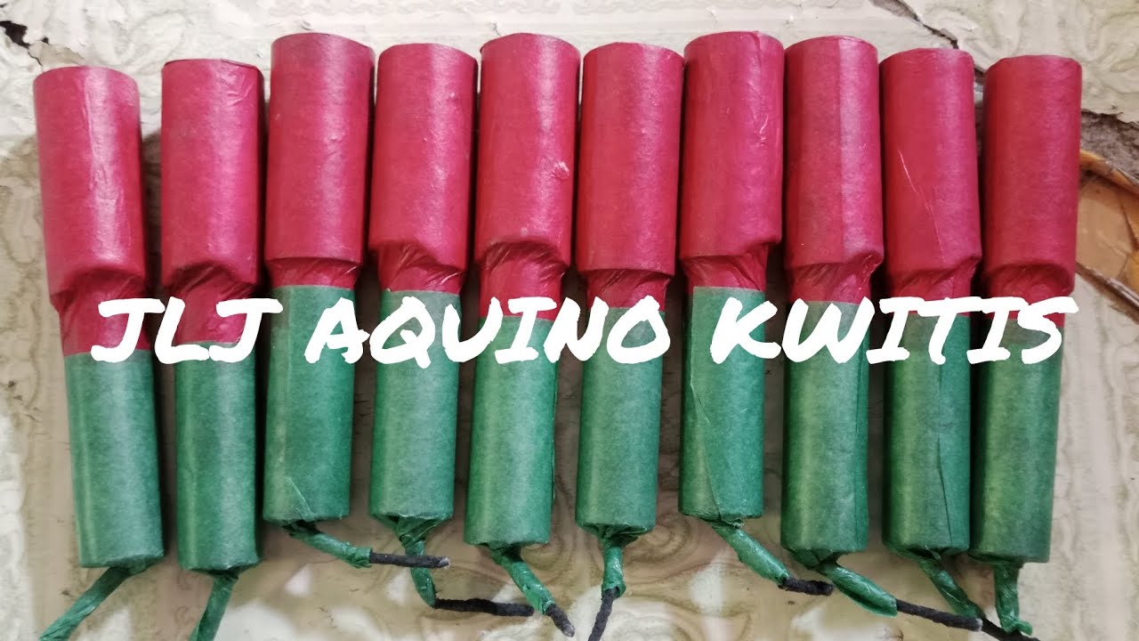 Unboxing JLJ Aquino Kwitis Regular Paputok - YouTube
