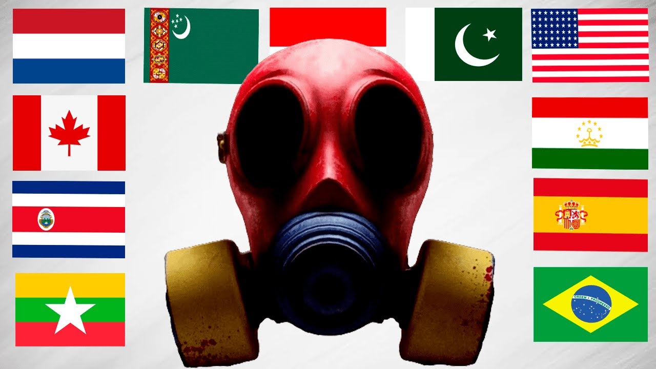 Poppy Playtime 3 Gas Mask in different languages meme - YouTube