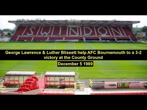 Victory at the County Ground! Swindon V AFC Bournemouth, 1989-90 season ...