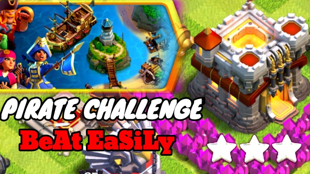 How To Beat The Pirate Challenge (Clash Of Clans) - YouTube