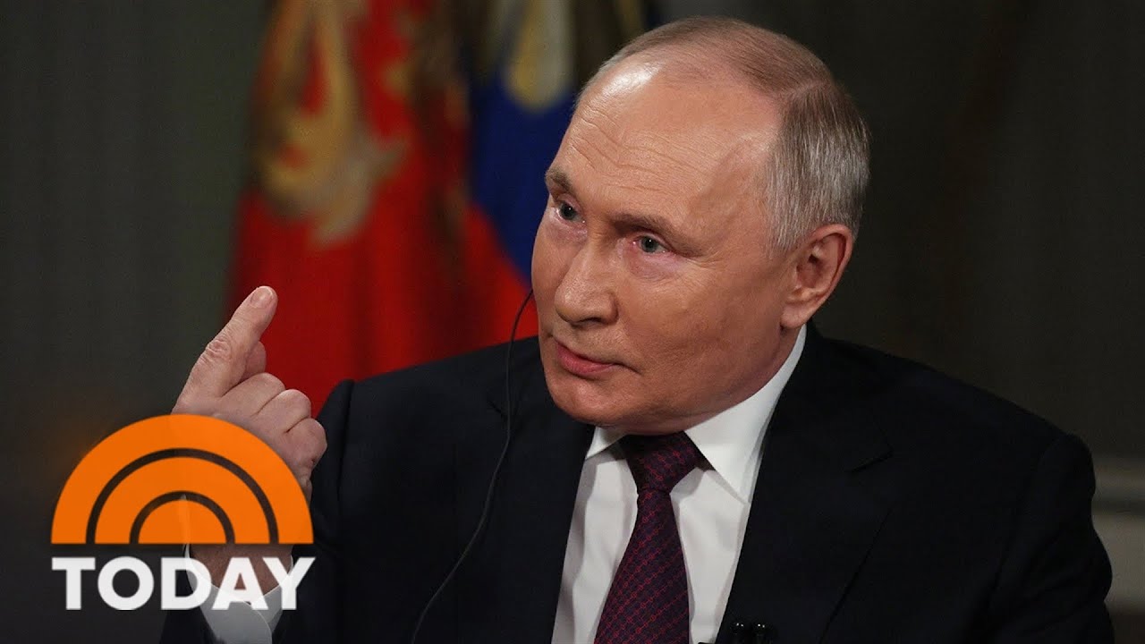 Vladimir Putin speaks out in lengthy, controversial interview - YouTube