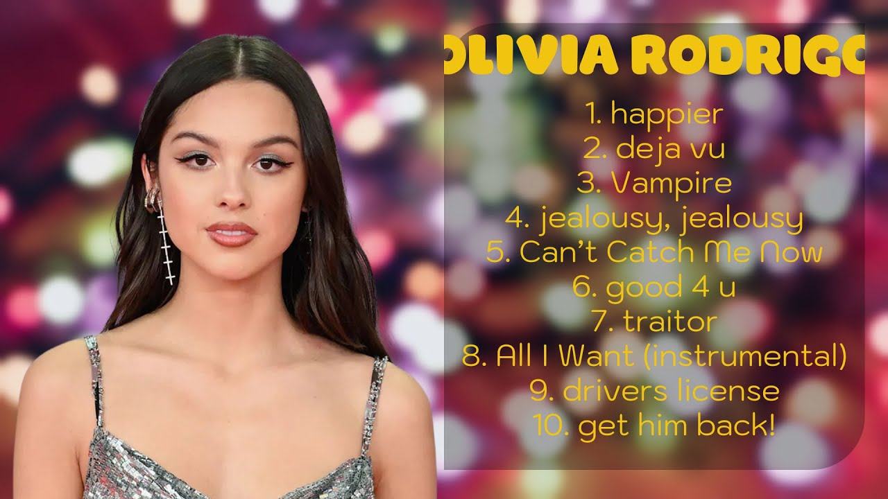 Olivia Rodrigo ♫ ~ Greatest Hits Full Album ~ Best Old Songs All Of ...