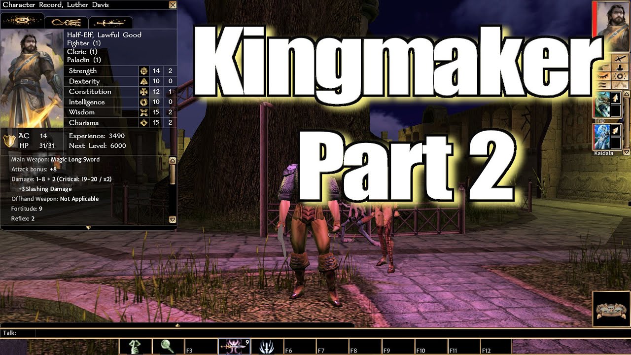 Neverwinter Nights Enhanced Edition Kingmaker Part 2 - YouTube