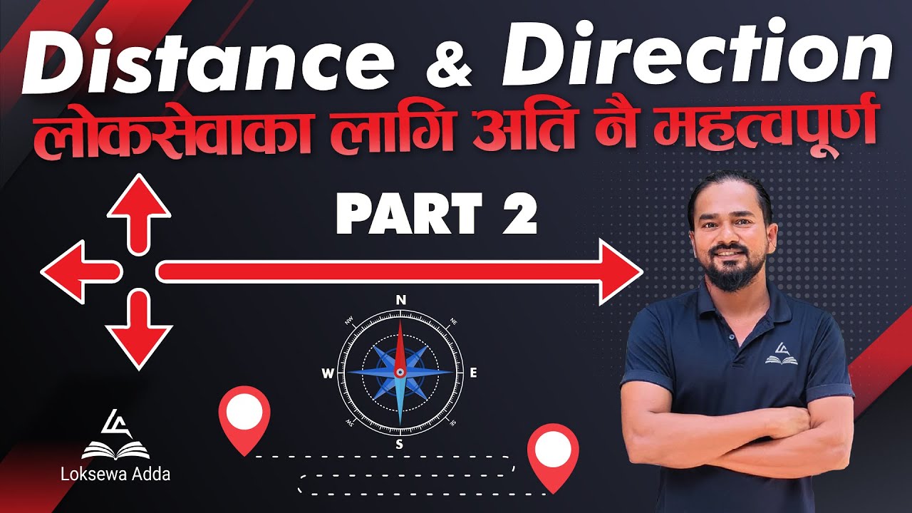 Distance & Direction Part 2 | IQ tricks by Tek Pant | Loksewa Adda ...