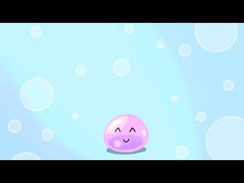 Slime(Squash & Stretch animation) - YouTube