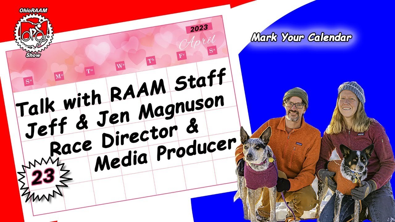 Talk to RAAM Staff Live on the OhioRAAM Show, Sunday, April 23, 2023 ...