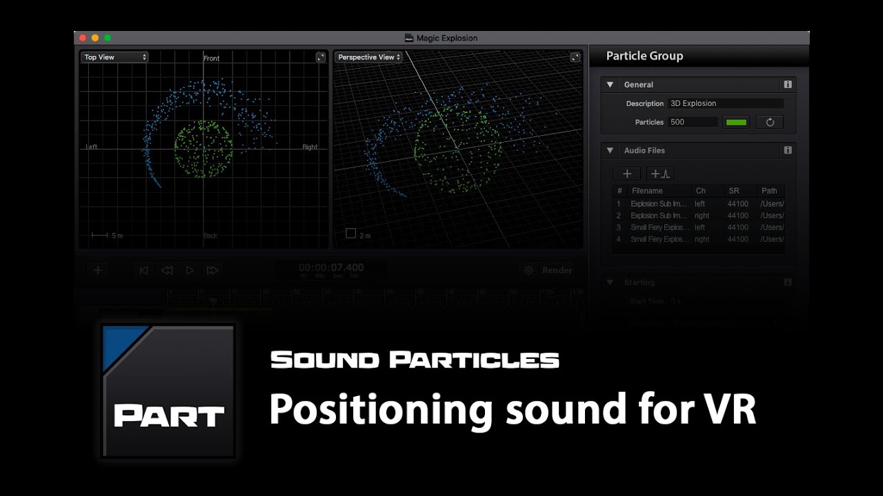 Positioning Sounds for VR - Sound Particles - YouTube