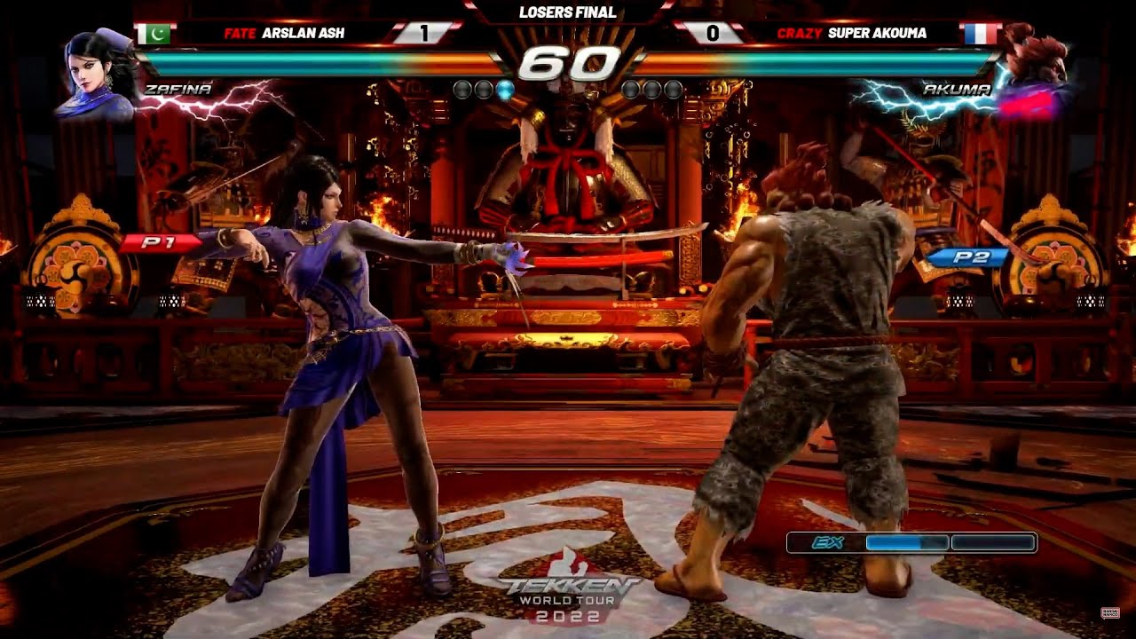 Tekken 7 | Arslan Ash ( Zafina ) VS Super Akuma ( Akuma ) | VSFighting ...