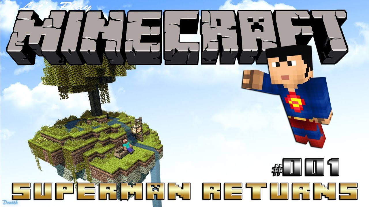 Let's Play MINECRAFT #000 - Superman Returns [Deutsch][HD] - YouTube
