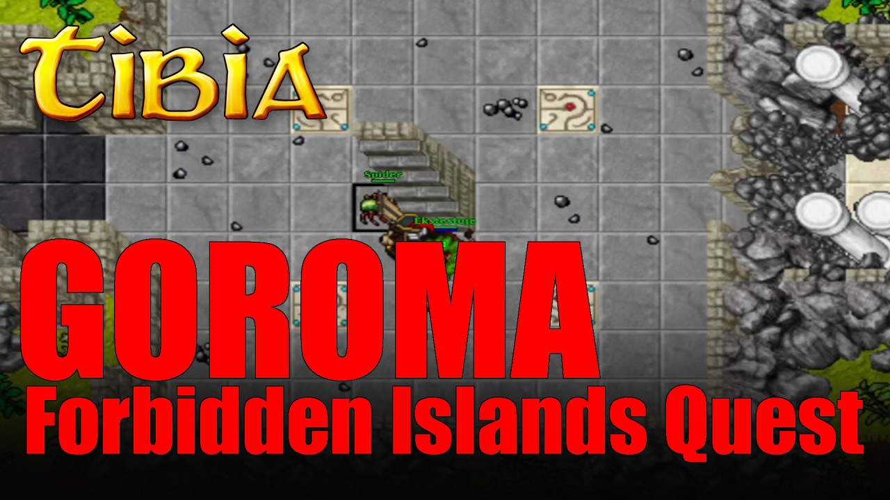 Tibia - Forbidden Islands Quest - GOROMA QUEST - Dostęp do WSZYSTKICH ...