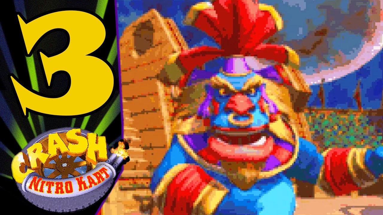 KRUNK'S CHALLENGE - (GBA) Crash Nitro Kart Part 3 | 🤫 First Time ...
