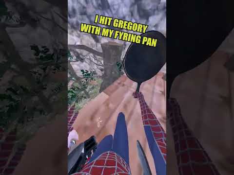 Spider-Man VR smacks Gregory from FNAF #vr #gaming #boneworksvr # ...