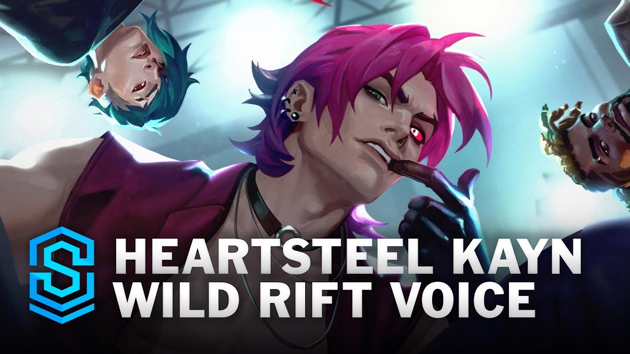Heartsteel Kayn Voice - WILD RIFT - English - YouTube