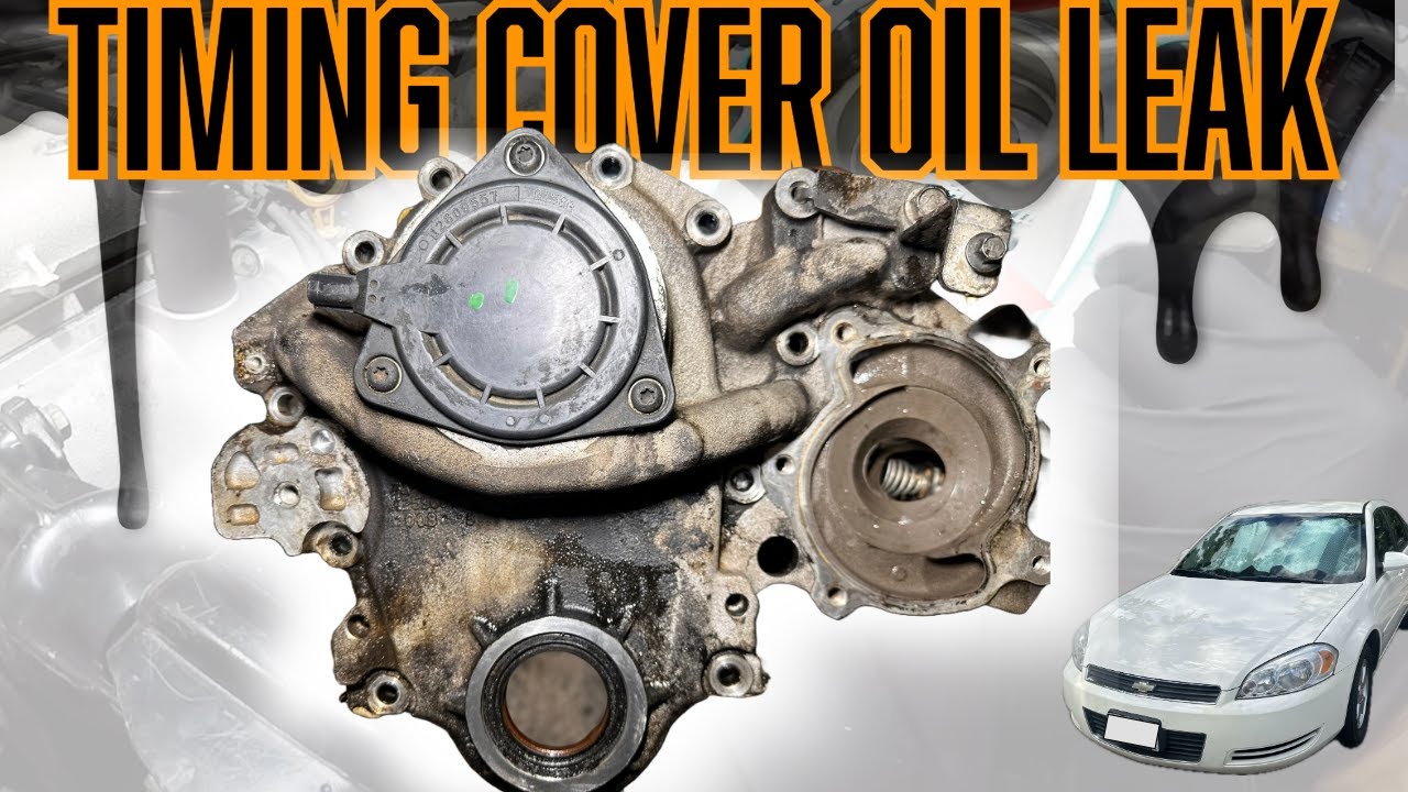 How To Fix Timing Cover Oil Leak GM 3.5L (3500) V6 For 2008 (06-11 ...