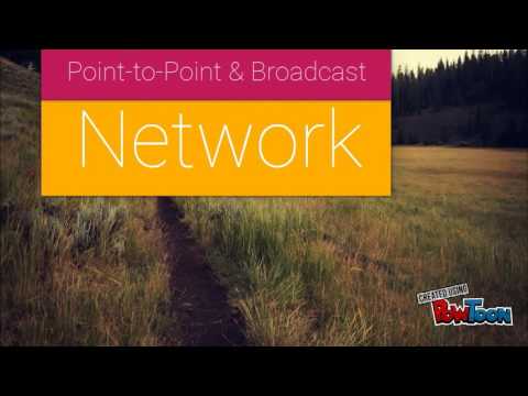 Topology and Broadcast and Point to point Network - YouTube
