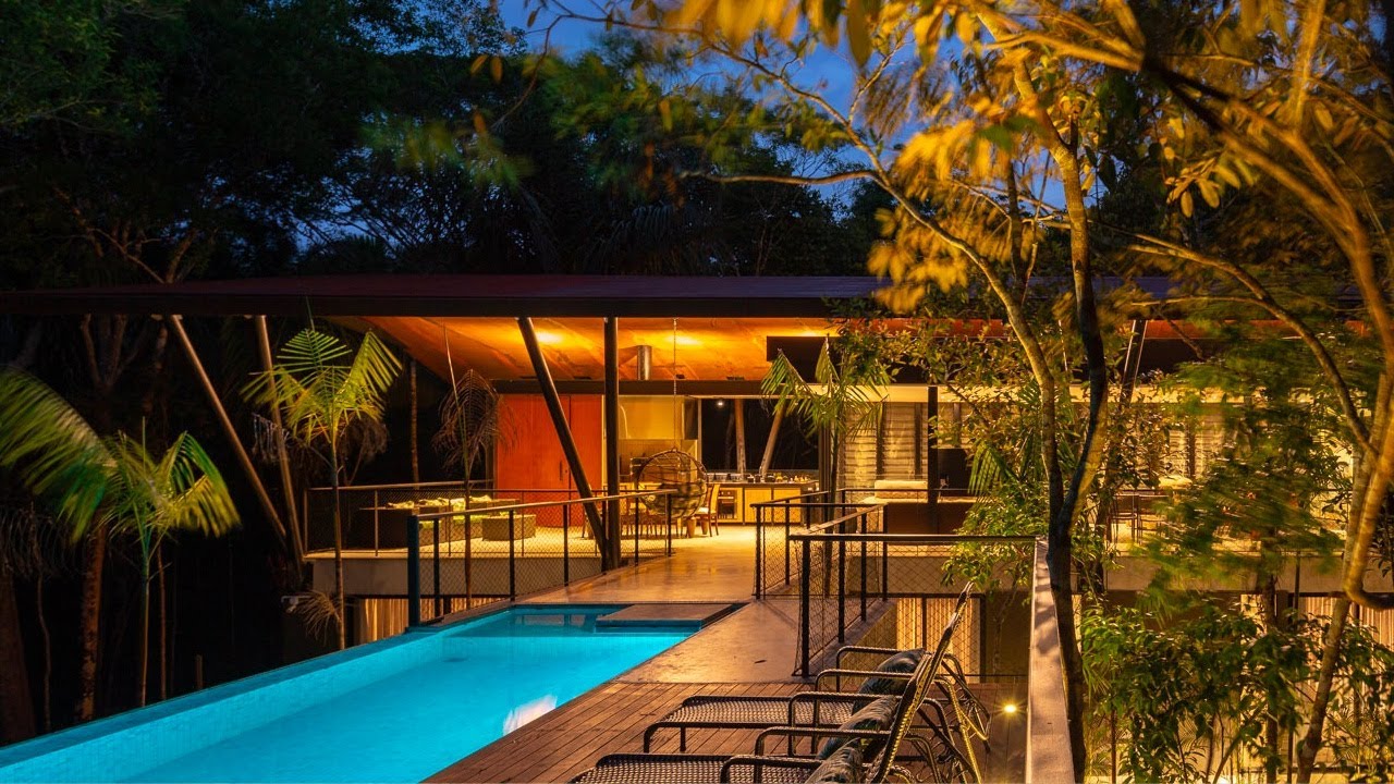 A House With A Brazilian Forest Ambience - YouTube