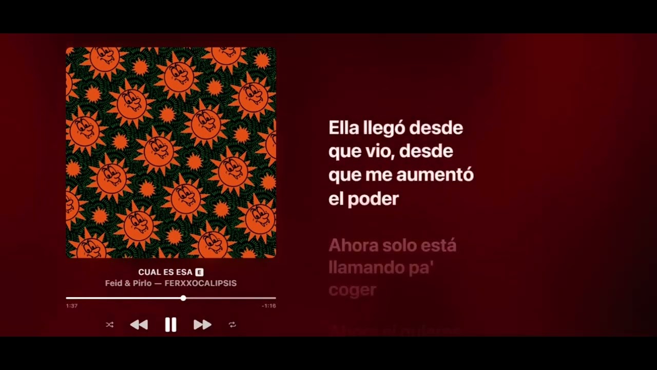 Feid, Pirlo - Cual Es Esa (Letra/Lyrics) - YouTube