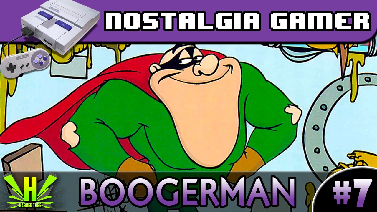 Nostalgia Gamer (SNES) - [#7] - Boogerman: A Pick and Flick Adventure ...