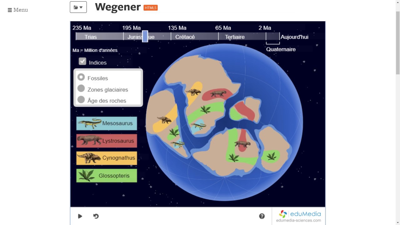 La Pangée selon Wegener - YouTube