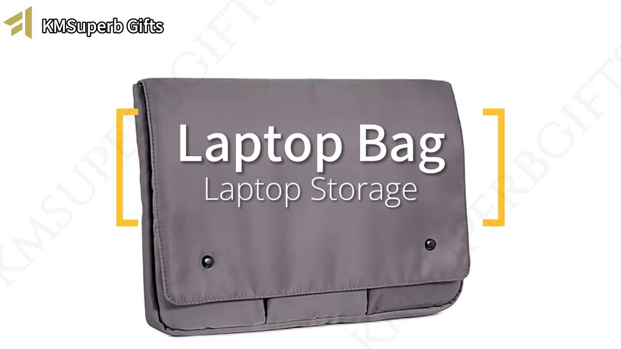 Organize Your Laptop with Customizable Laptop Bag Organizer - YouTube