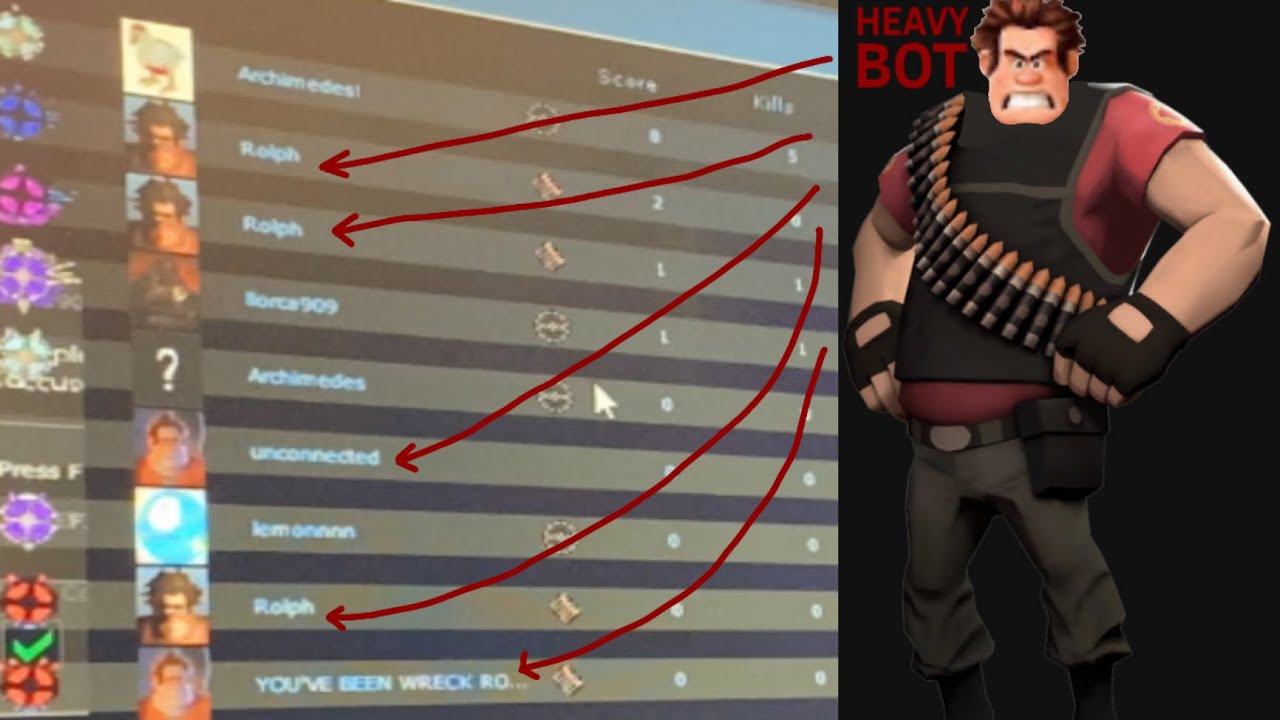 WHEN DID HEAVY BOTS EXIST!(TF2 Bots) - YouTube