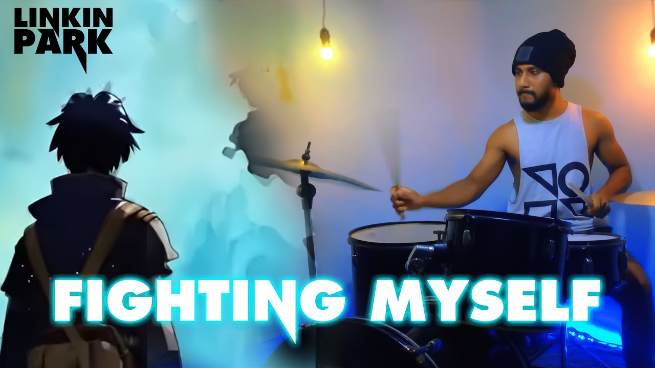 Fighting Myself | @LinkinPark | Drum Cover - YouTube