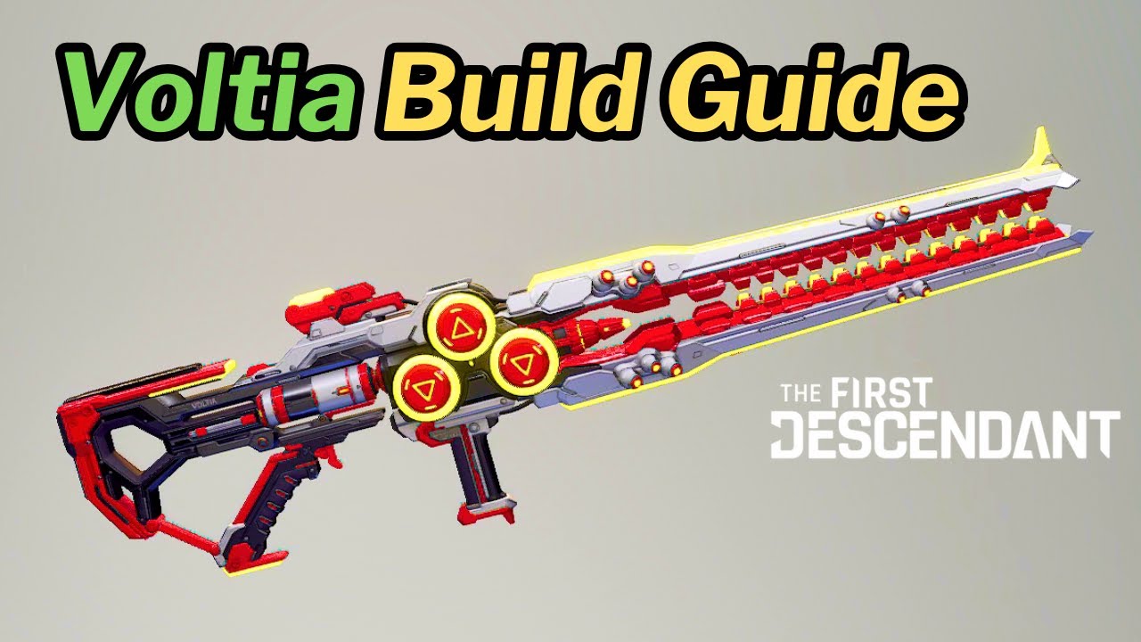 First Descendant - VOLTIA Build Guide - Dominate Void Vessel - YouTube