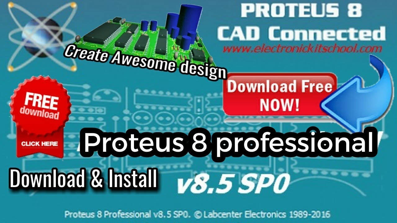 How to Download & Install Free Proteus 8 Software Simply &Easy free ...