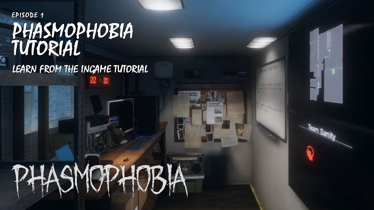 Phasmophobia | In Game Tutorial | Gameplay | Episode 1 - YouTube