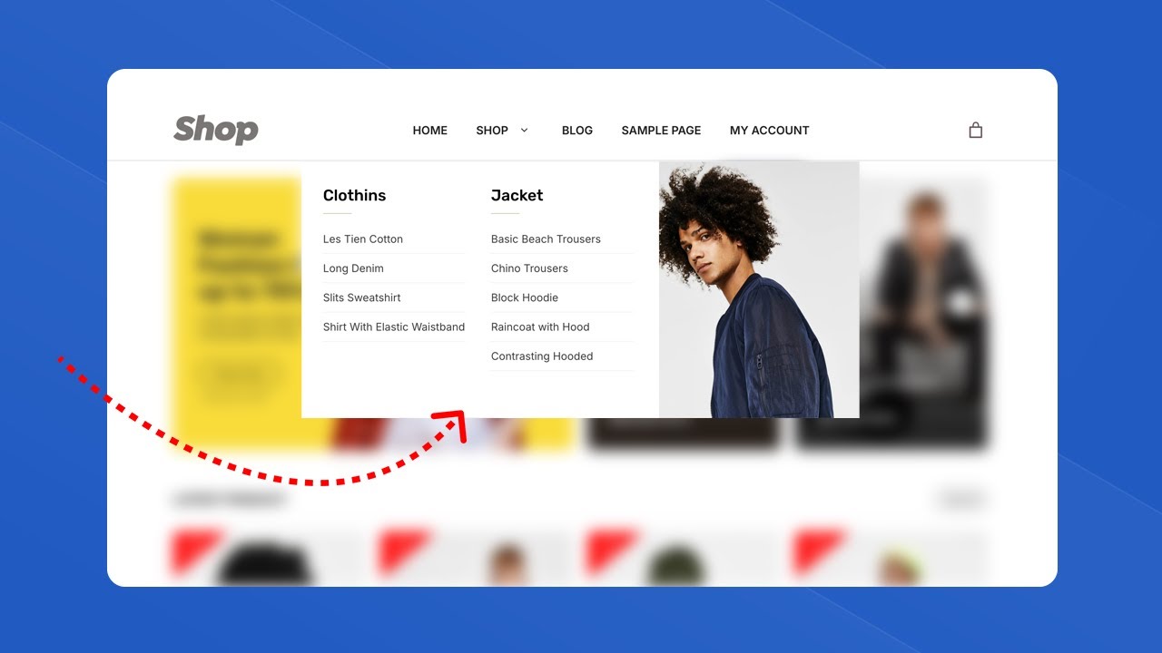 Mega Menu Tutorial - Create Mega Menu With Image Hover - YouTube