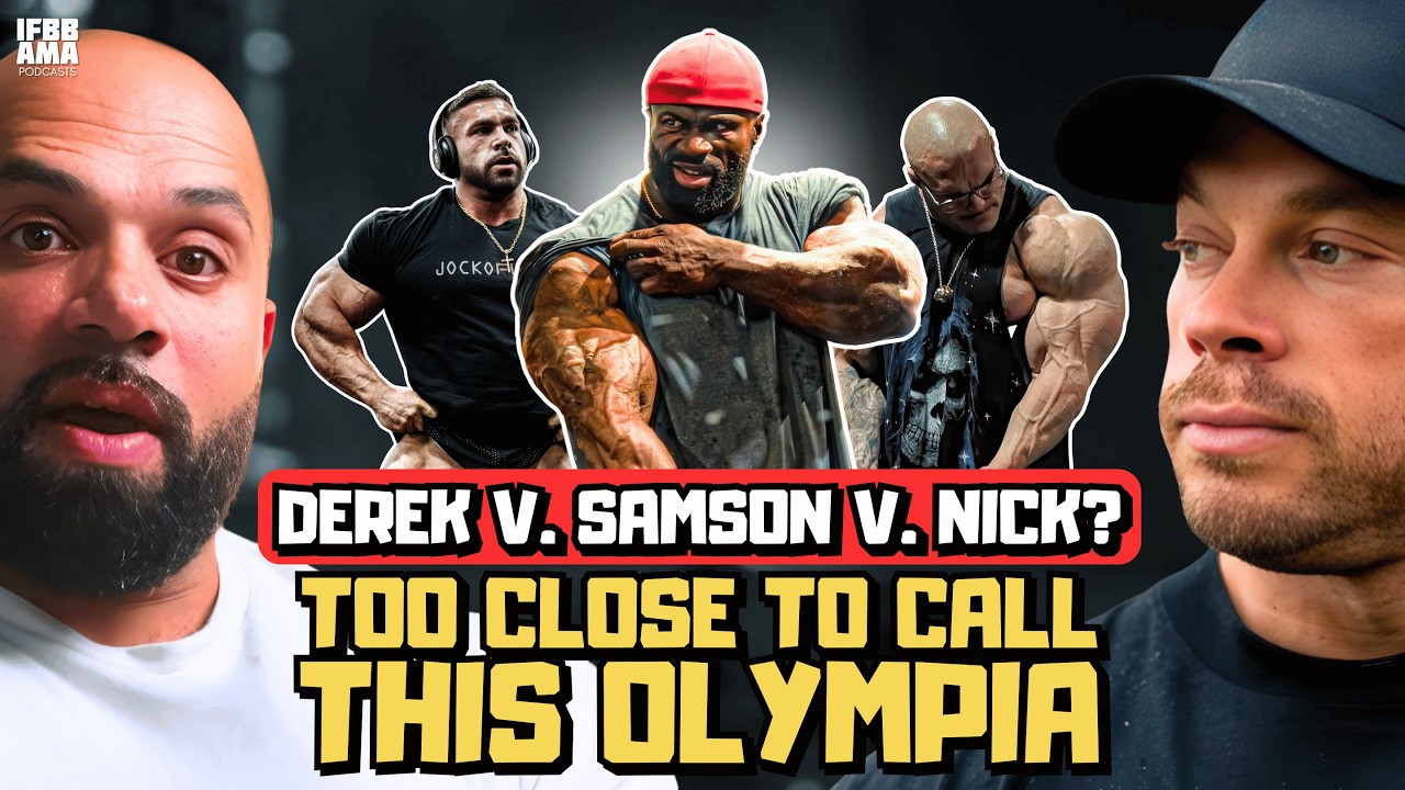 Derek, Samson & Nick Are Too Close to Call This Olympia! - YouTube