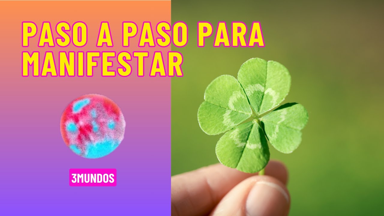 Cómo manifestar paso a paso - YouTube