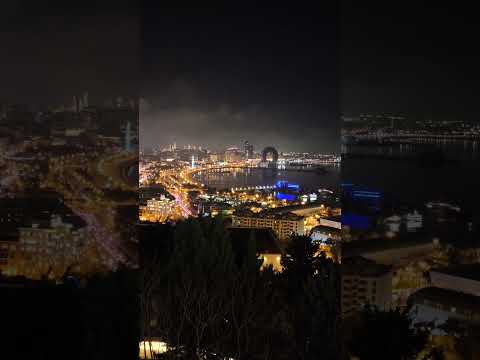 Bakü'de bir gece vakti🇦🇿 #azerbaycan #gece #nighttime #baku