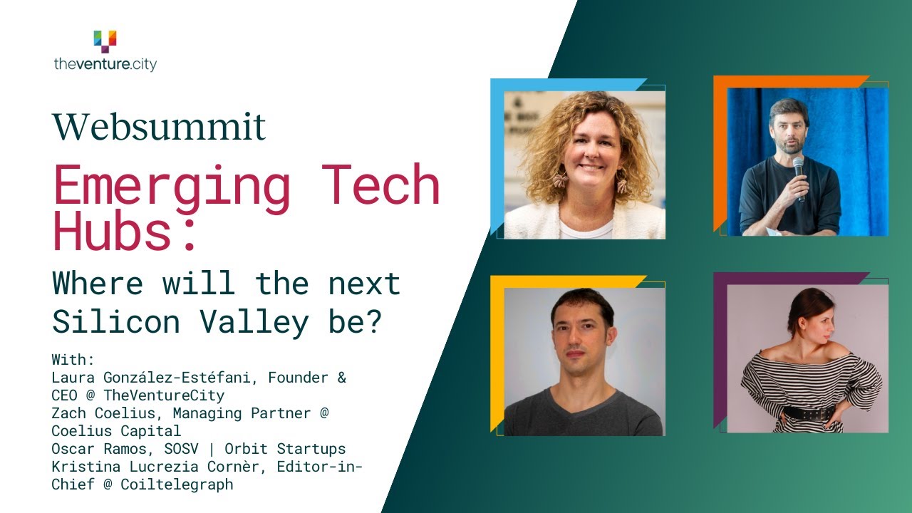 Emerging Tech Hubs: Where will the next Silicon Valley be? #WebSummit ...