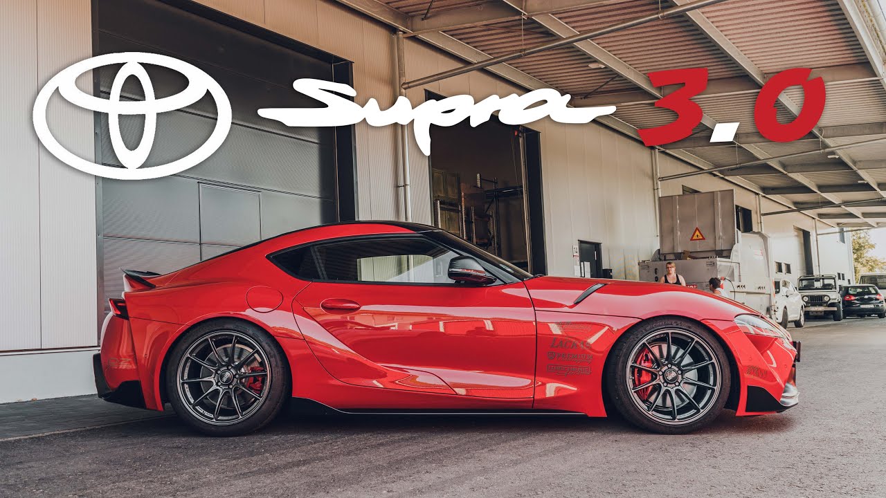 Toyota Supra 3.0 - Chiptuning, Dyno a& Acceleration 100-200 km/h - YouTube