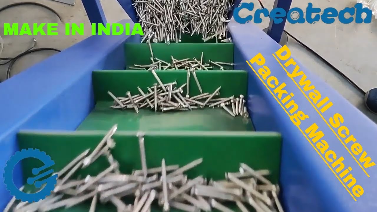 Drywall Screw Packing Machine, Screw Packing Machine | Drywall screw ...