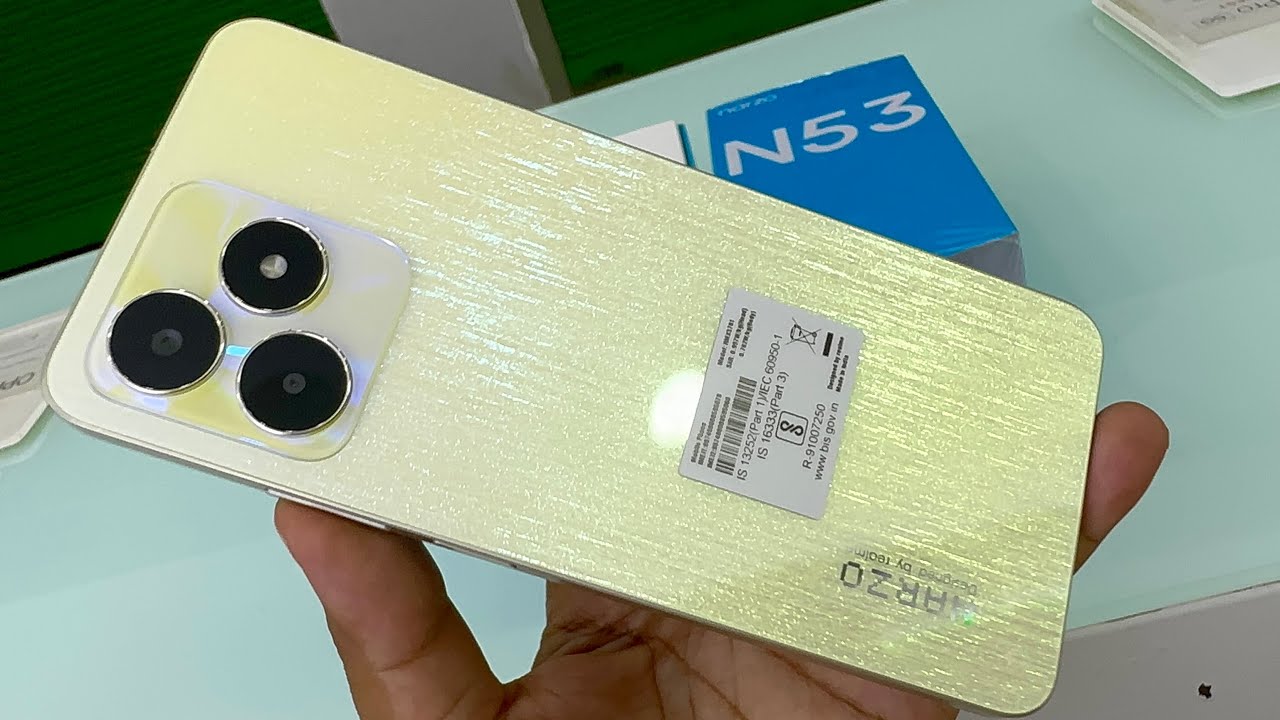 Realme Narzo N53 8GB/128GB Unboxing,First Look & Review 🔥 | Realme ...